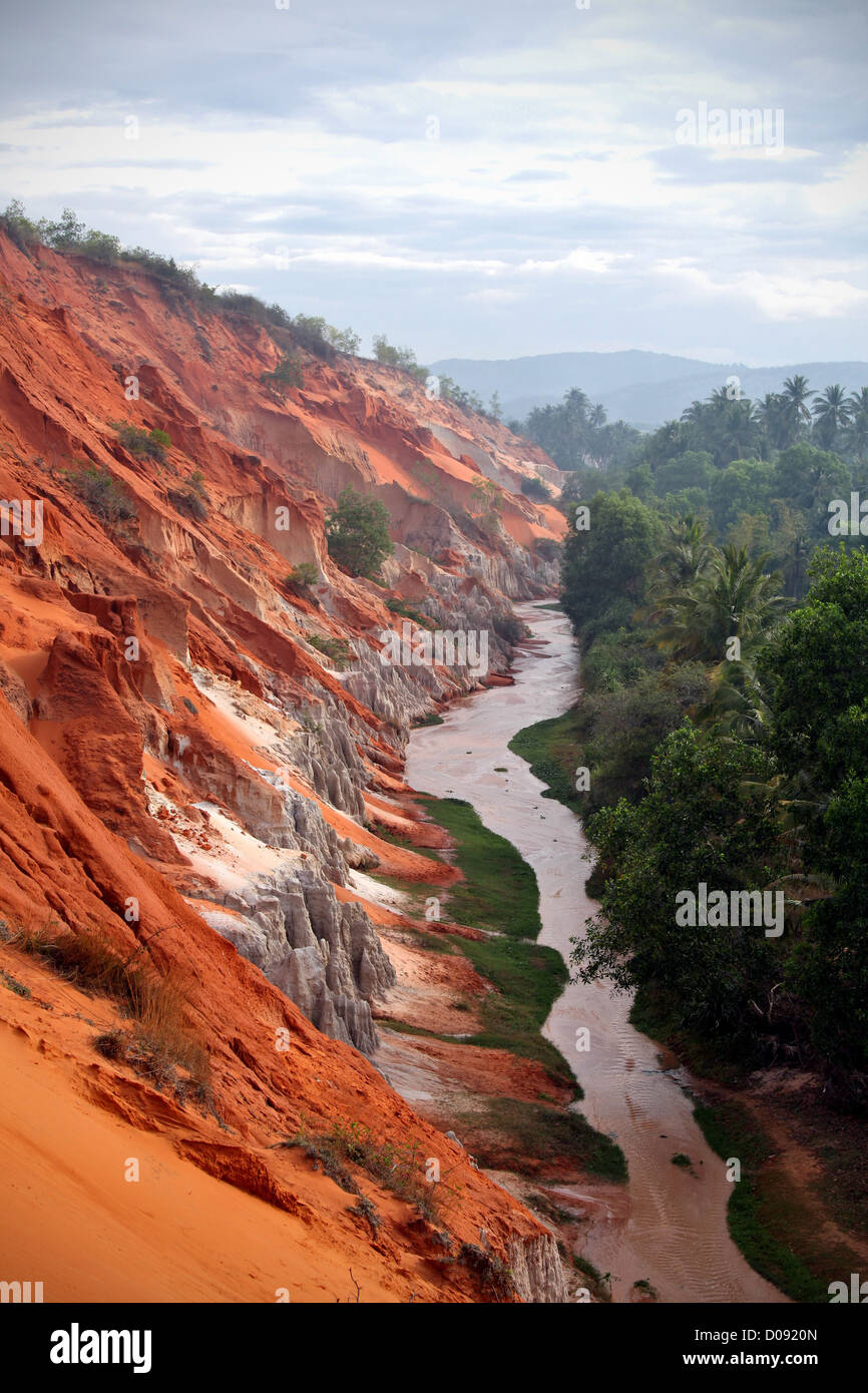 WATERWAY FROM THE FAIRY SPRING IN MUI NE VIETNAM ASIA Stock Photo - Alamy