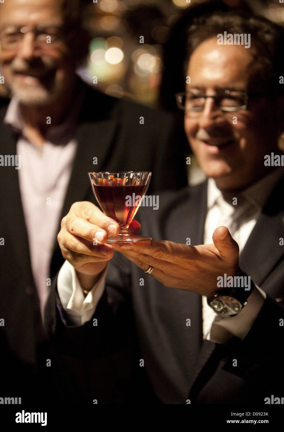 Salvatore Calabrese preparing a cocktail priced at 5,500 GBP at ...