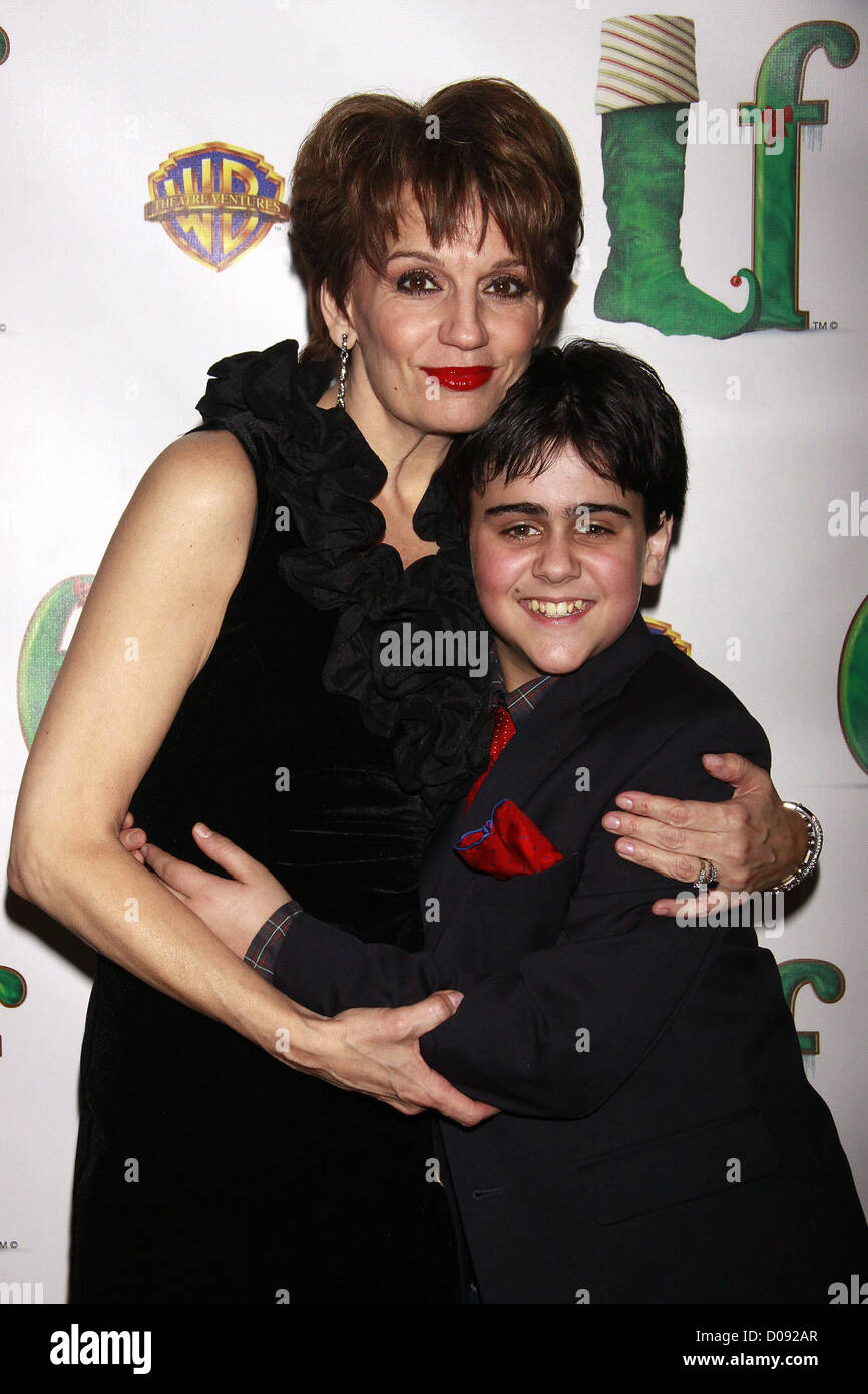 Beth Leavel and Matthew Gumley Opening night of the Broadway musical ...