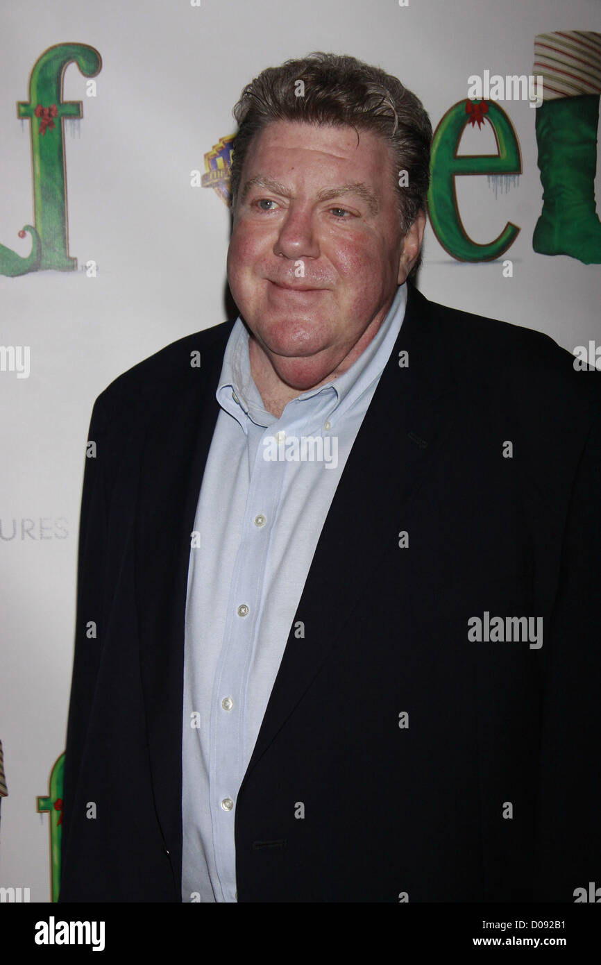 George Wendt Opening night of the Broadway musical production of 'Elf ...