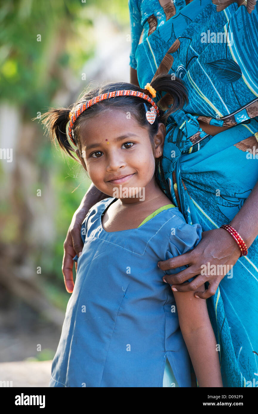 Smiling happy rural indian village hi-res stock photography and images ...