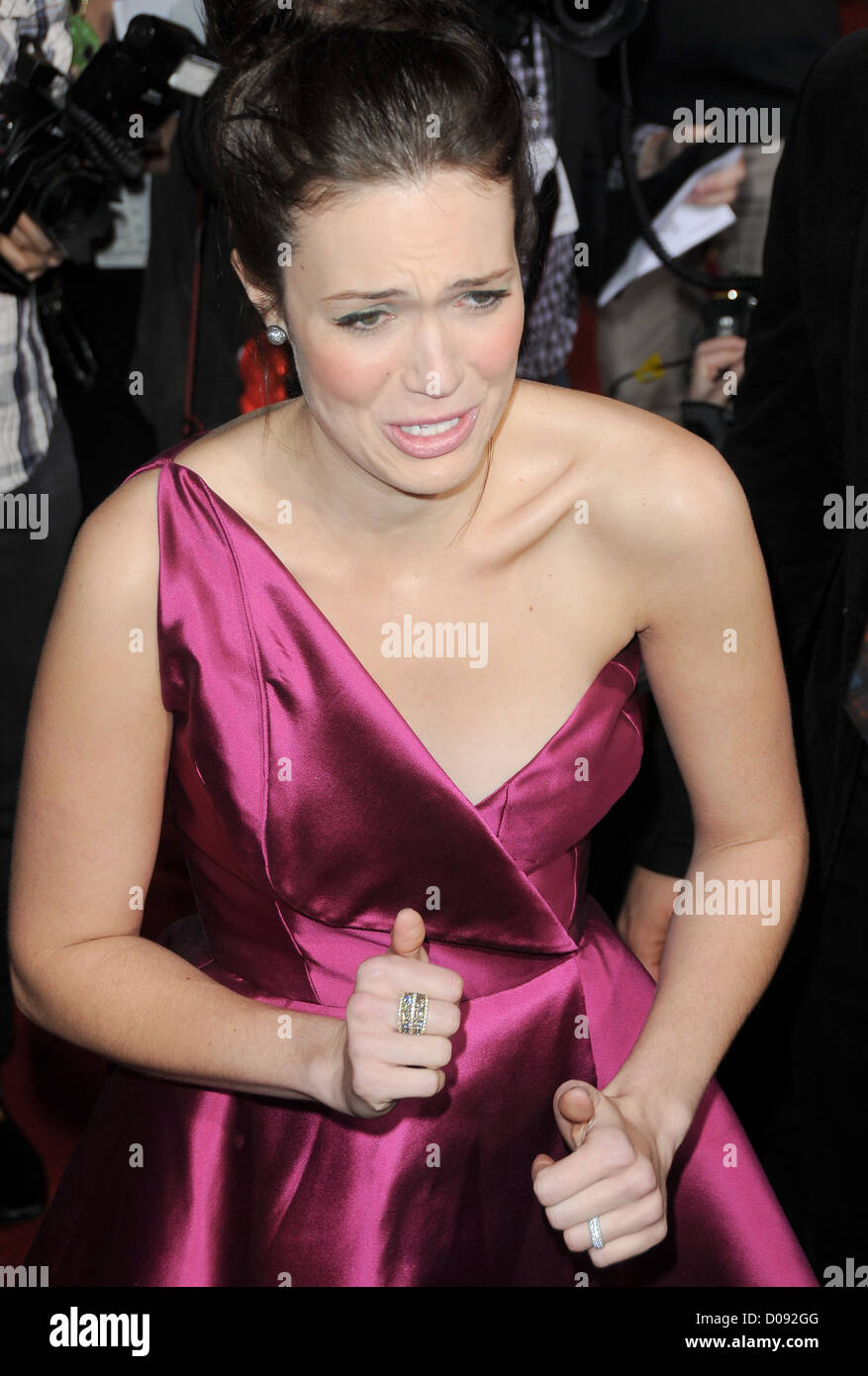 Mandy moore arrivals tangled premiere hi-res stock photography and ...