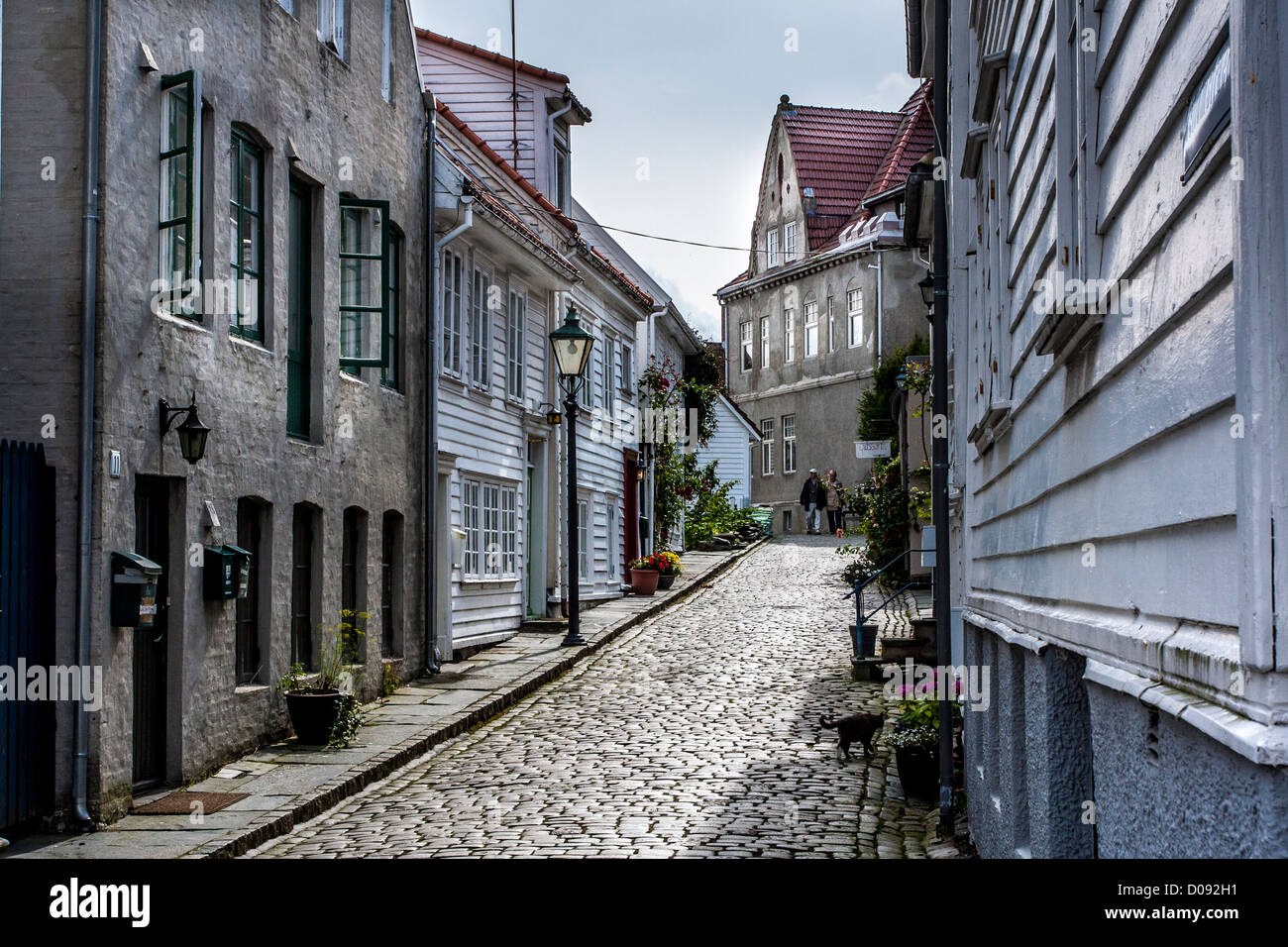 The Old Town Stavanger Norway Stock Photo - Alamy