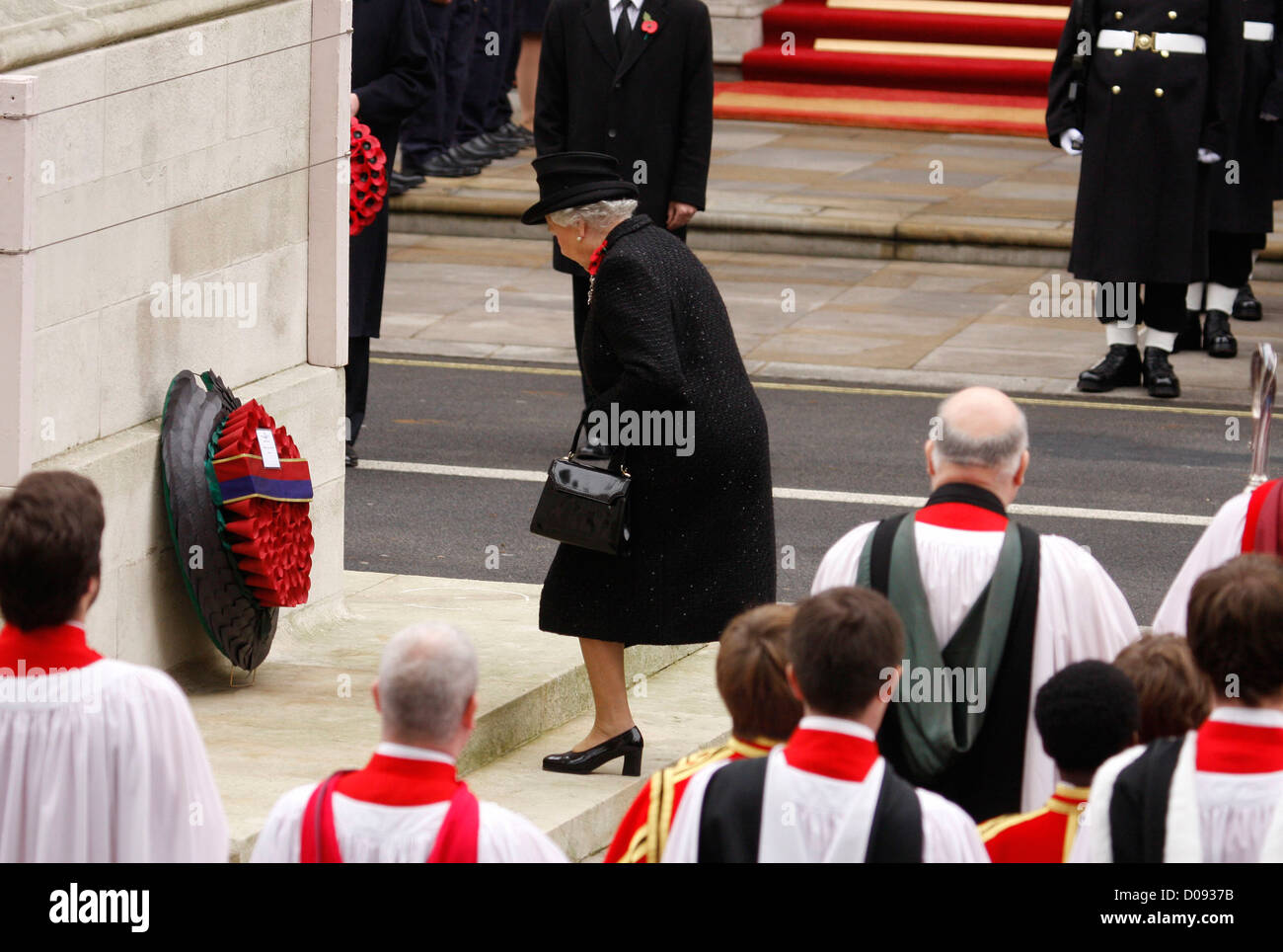 London remembrance queen elizabeth ii hi-res stock photography and ...