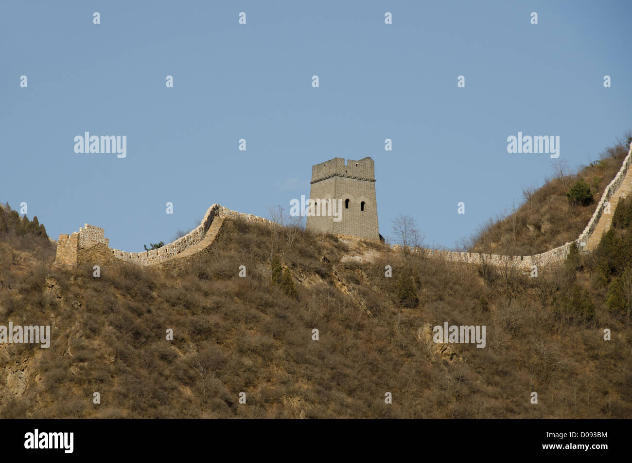 China, Ji Province, Tianjin. The Great Wall of China at Huangyaguan, Qi ...