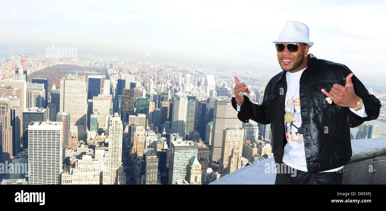 Nov. 20, 2012 - Manhattan, New York, U.S. - Rap superstar FLO RIDA ...