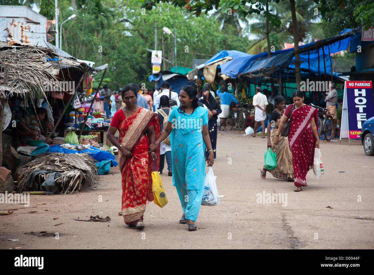 THE MARKET IN PARAVUR KERALA SOUTHERN INDIA ASIA Stock Photo - Alamy