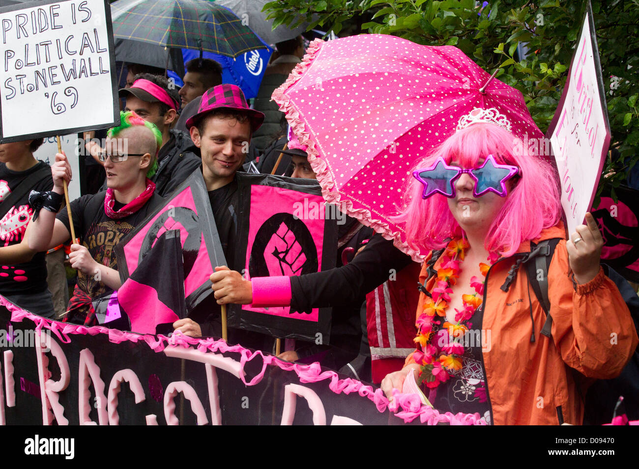 Gay Pride March Stock Photo - Alamy