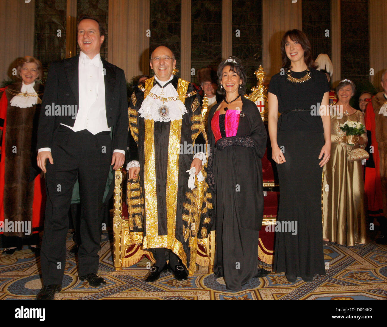 David Cameron Michael Bear Barbara Bear and Samantha Cameron The New ...