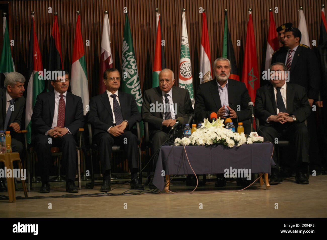 Secretary general of the arab league nabil al arab hi-res stock ...
