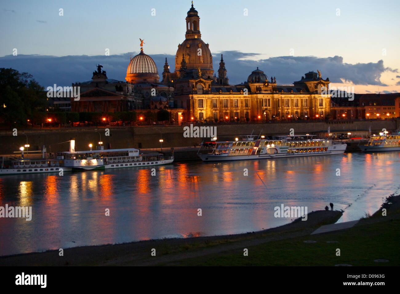Dresden sunset hi-res stock photography and images - Alamy