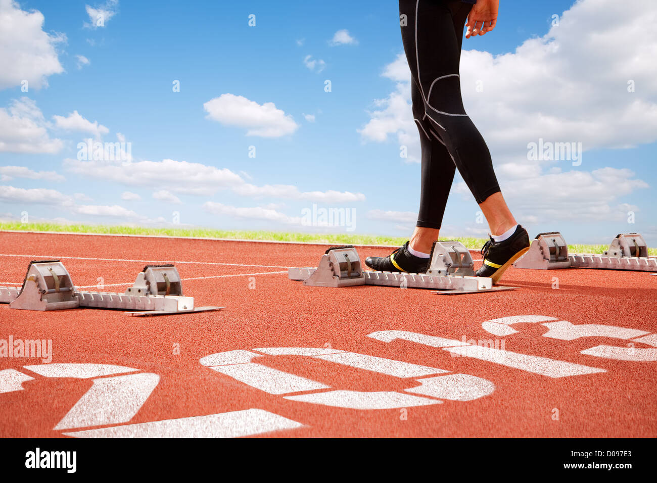 Cinder track hi-res stock photography and images - Alamy