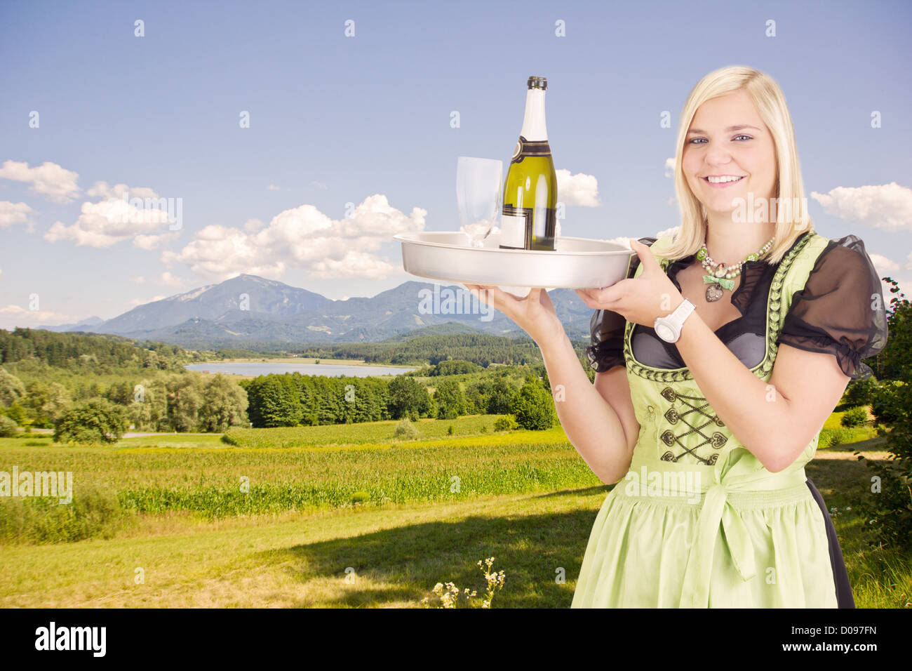 Waitress costume hi-res stock photography and images - Alamy