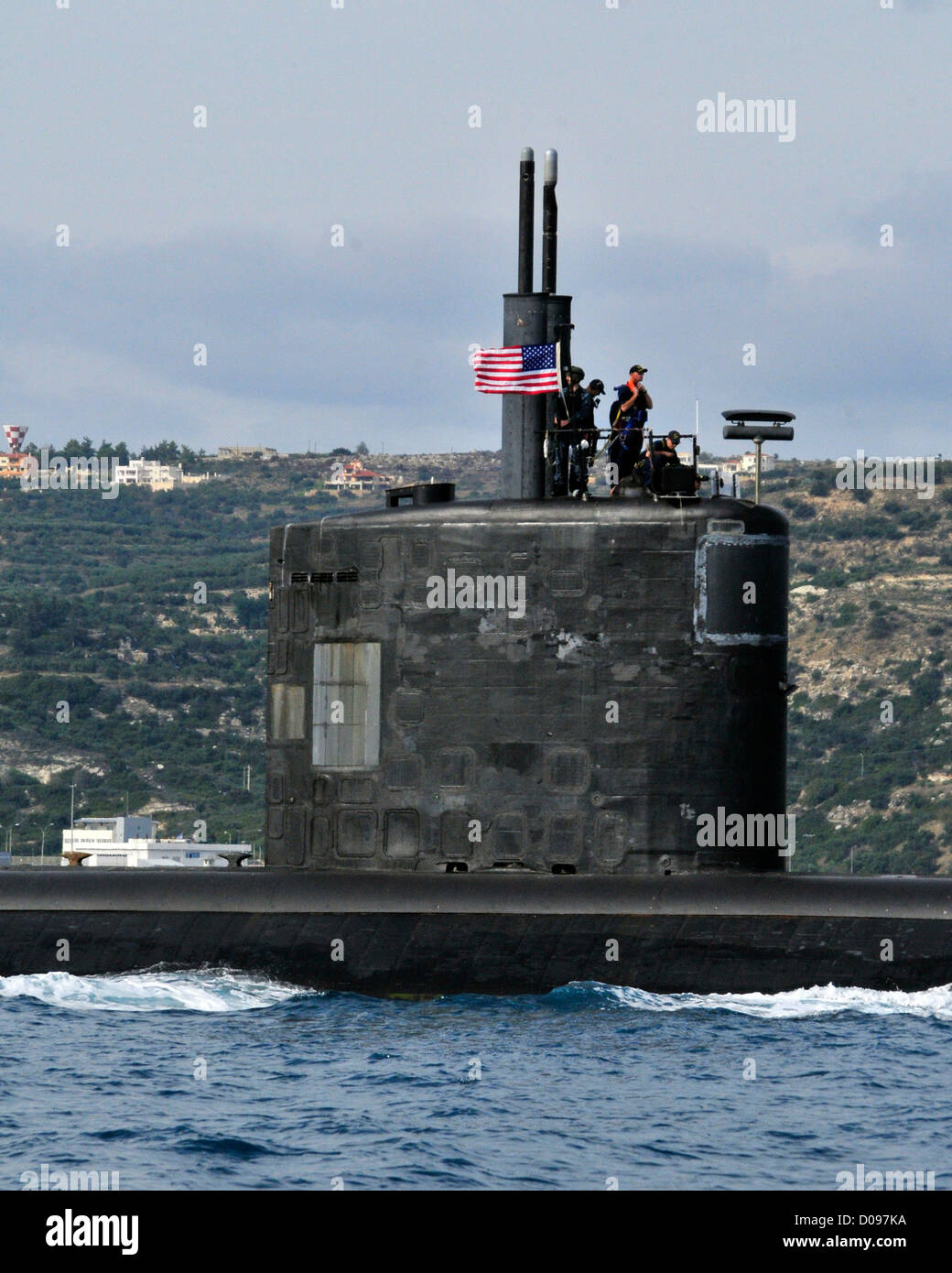The Los Angeles-class fast attack submarine USS Alexandria (SSN 757 ...