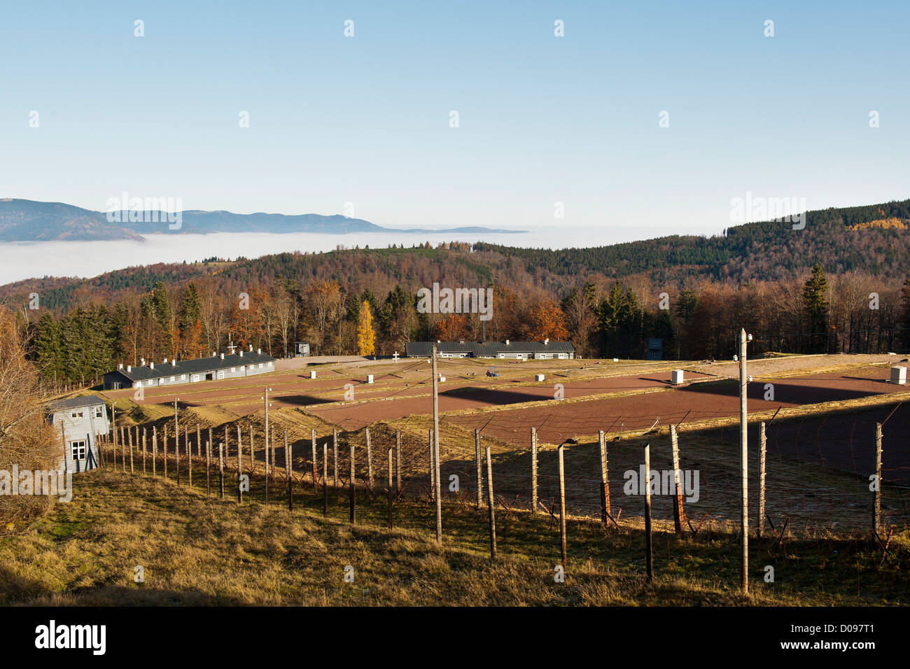 Museum natzweiler struthof alsace camp france hi-res stock photography ...