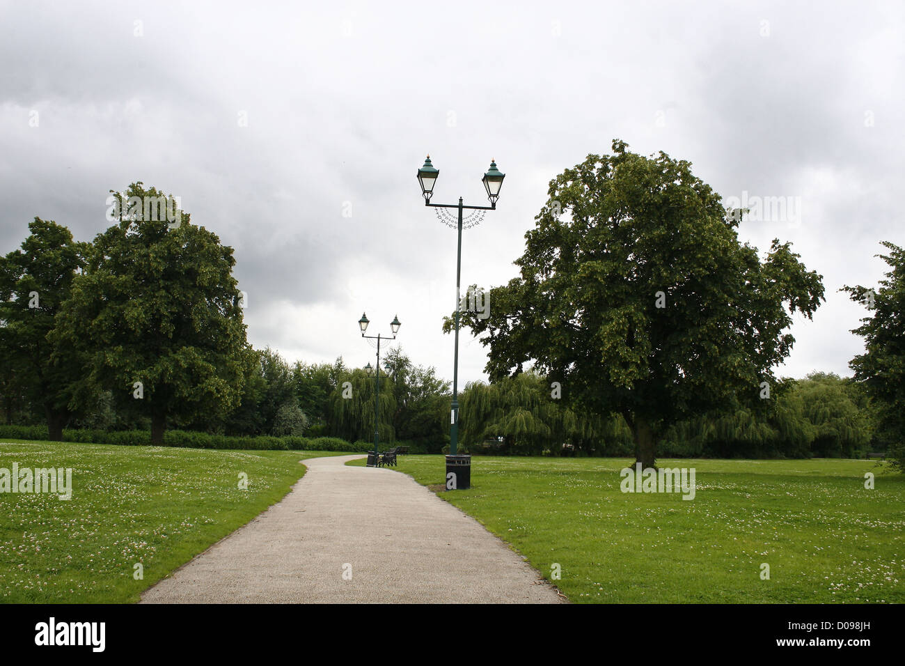 Riverside Park Newark-on-Trent, Newark, Nottinghamshire, England, UK ...