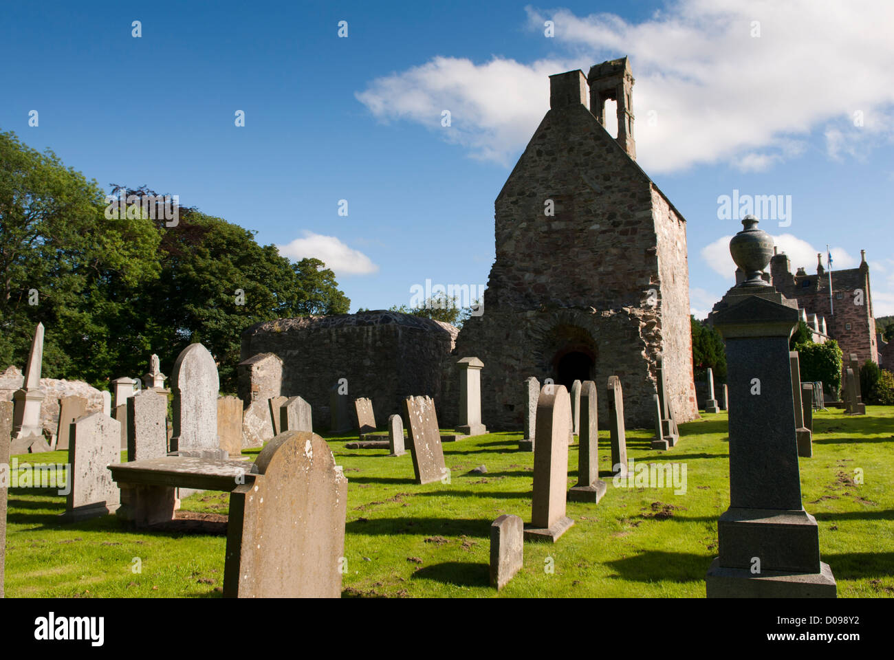 The Old Church / Old Kirk Fordyce, Banffshire, Scotland, UK Stock Photo ...