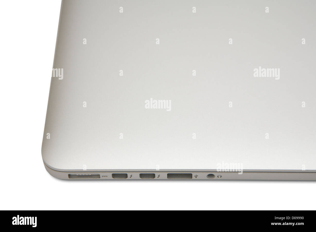 MacBook Pro retina computer ports laptop Stock Photo - Alamy