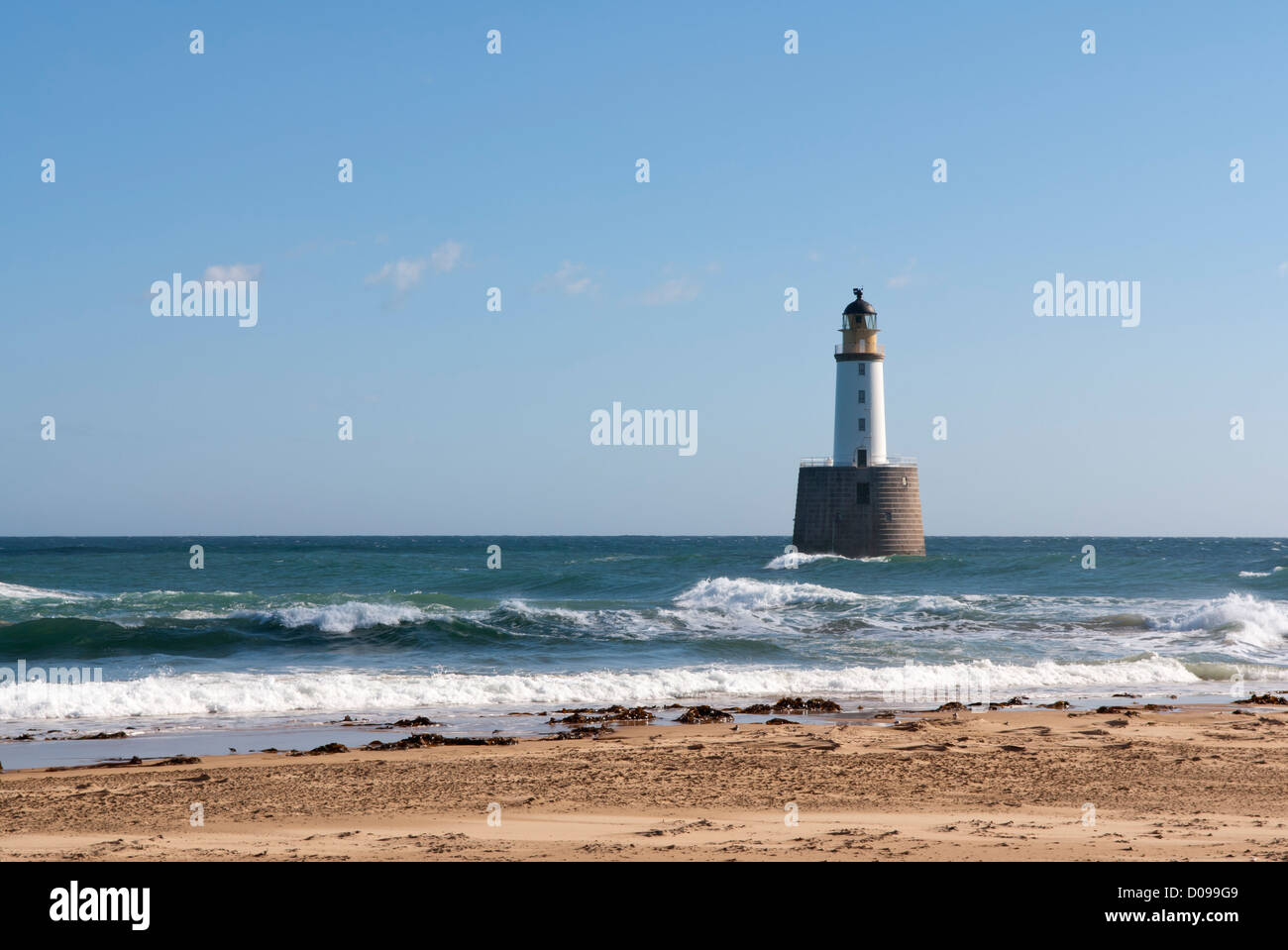 Rattray Head Lighthouse, Rattray Head, Aberdeenshire, Scotland, UK ...