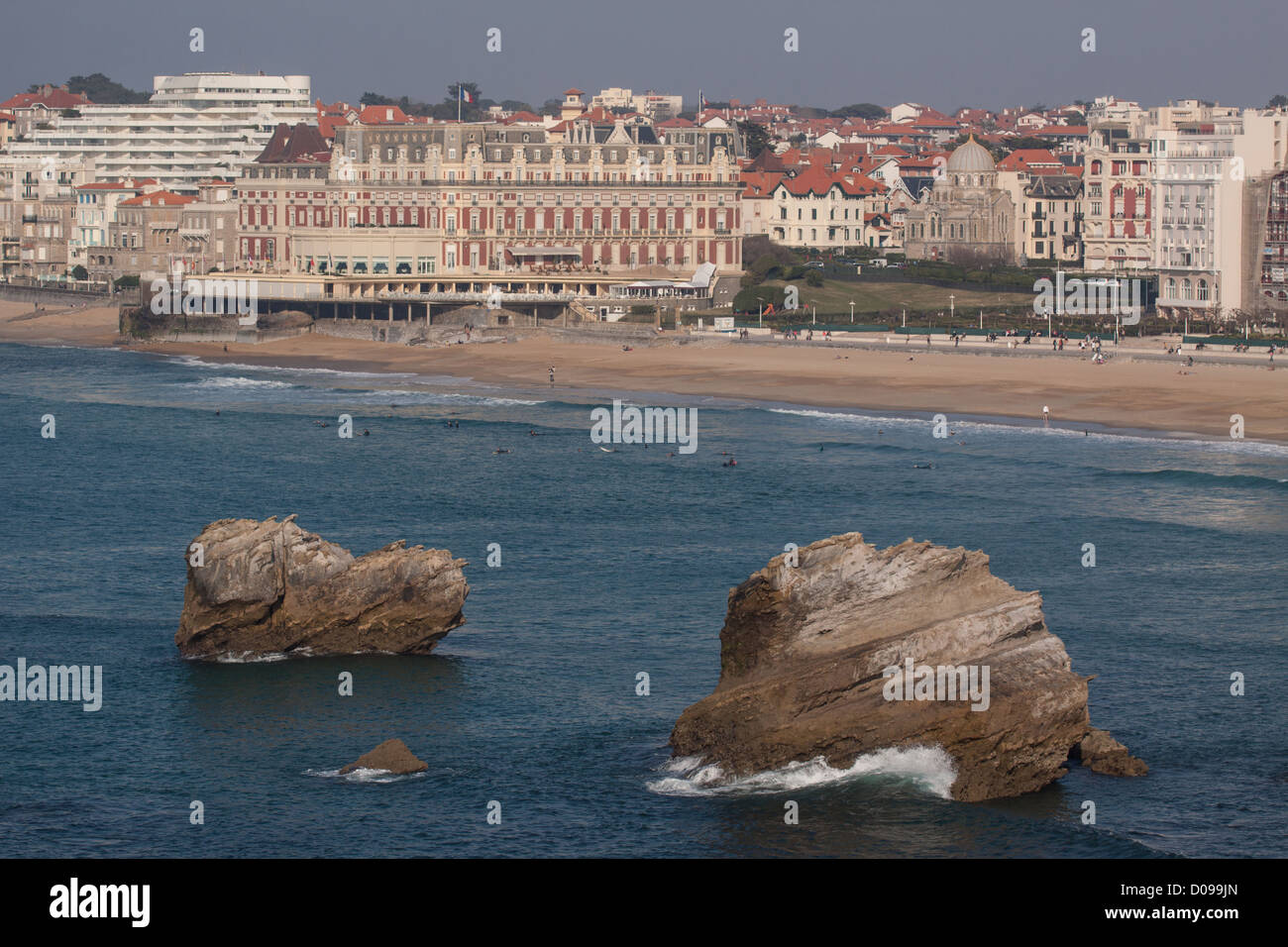 Cote des basques beach hi-res stock photography and images - Alamy