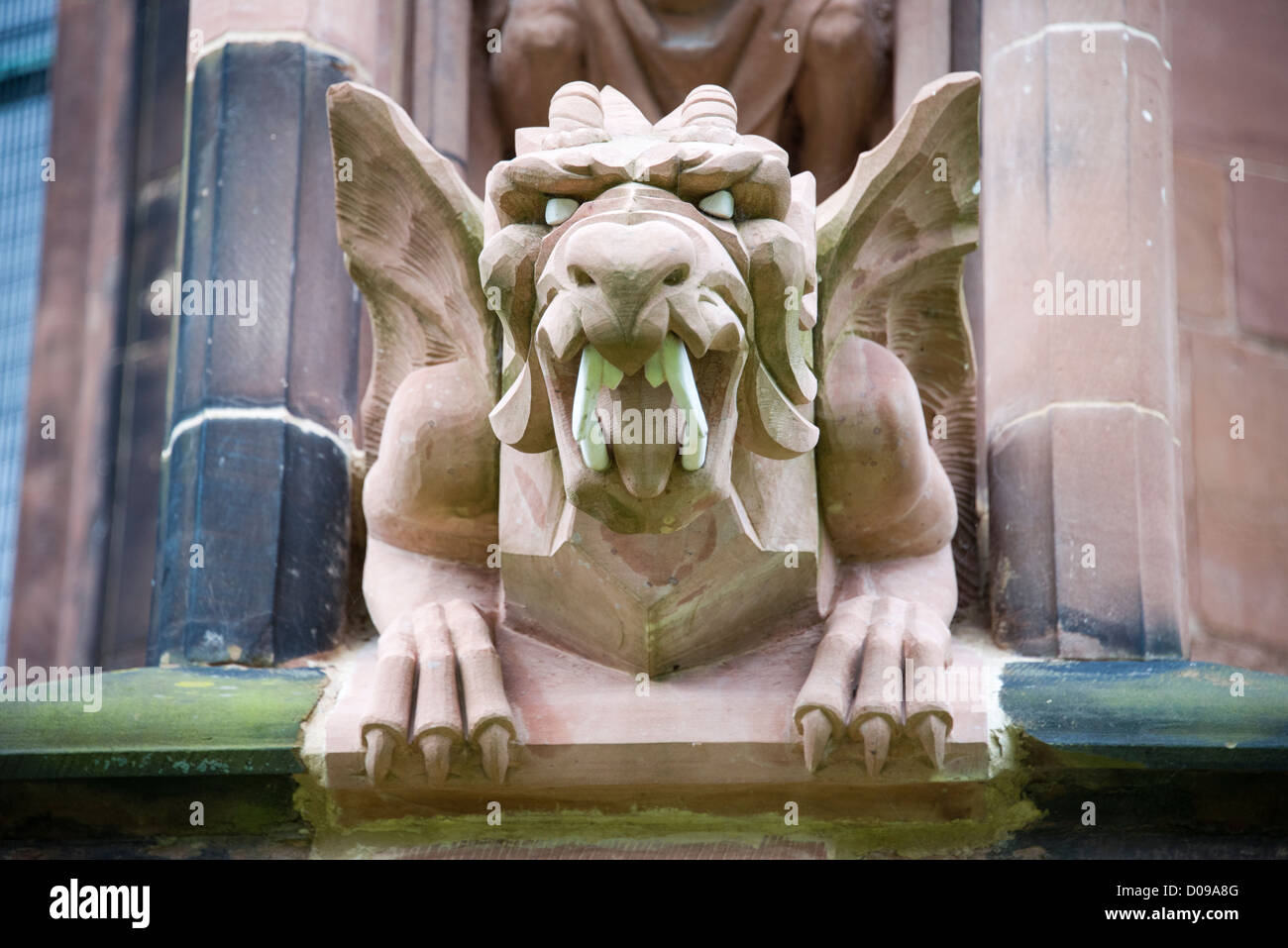 Gargoyle lichfield cathedral hi-res stock photography and images - Alamy