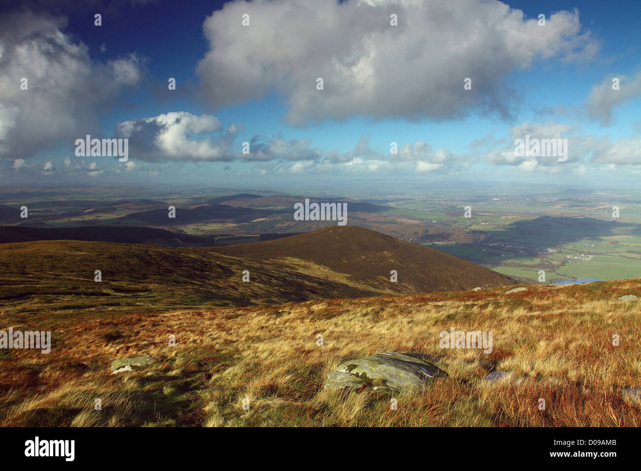 Knockendoch from the summit of Criffel, Galloway Stock Photo - Alamy