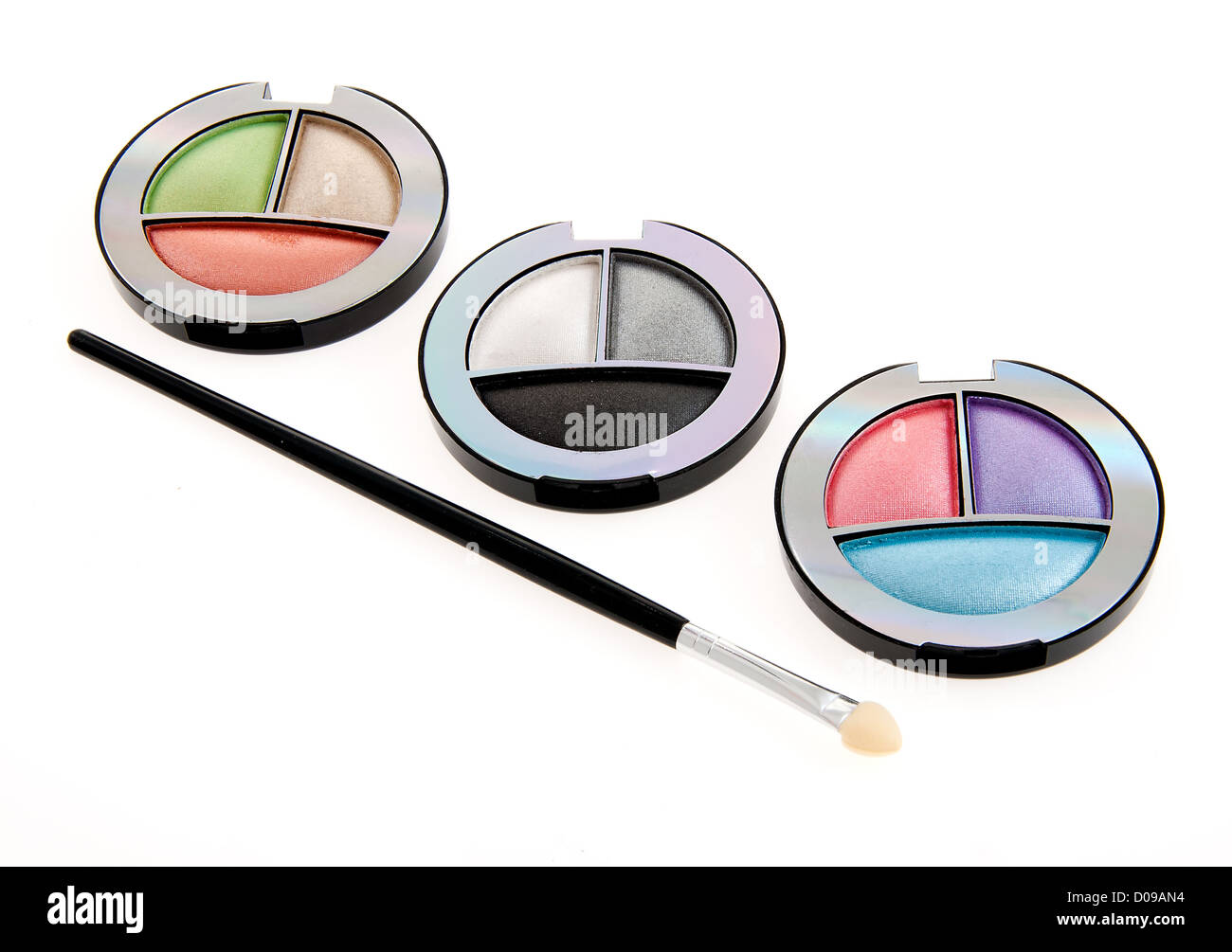 Eye Shadow color disk with single color per unit Stock Photo - Alamy