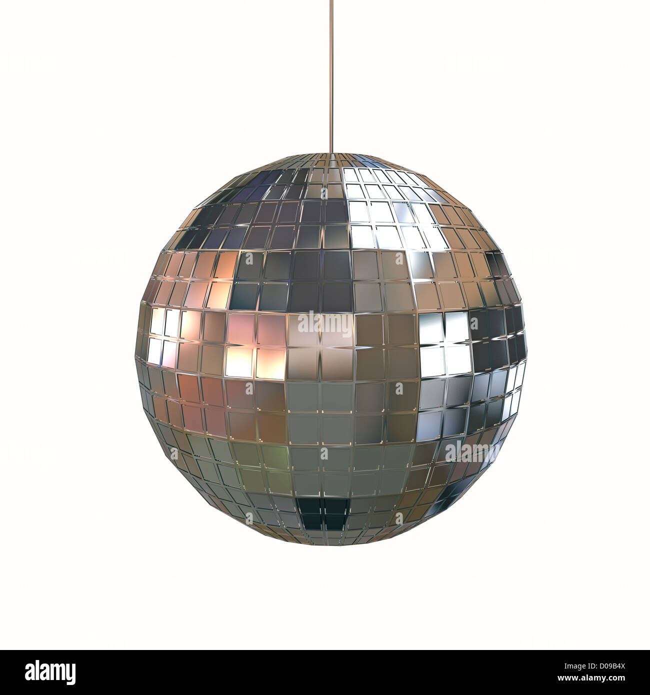 glitter ball isolated on white background Stock Photo - Alamy