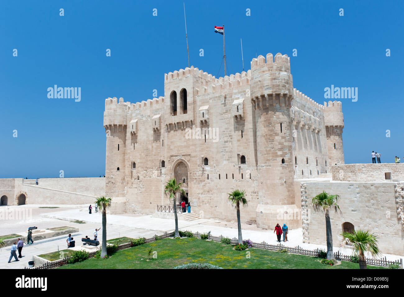 The Citadel of Qaitbay is a 15th-century defensive fortress in the ...