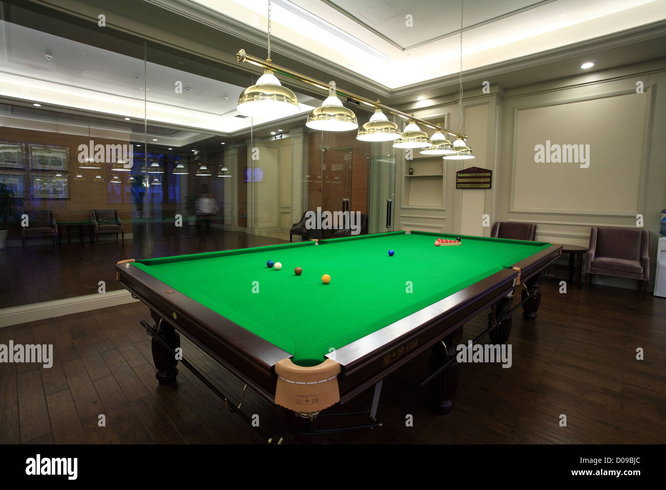 Arrangement ball billiard billiard table High Resolution Stock ...