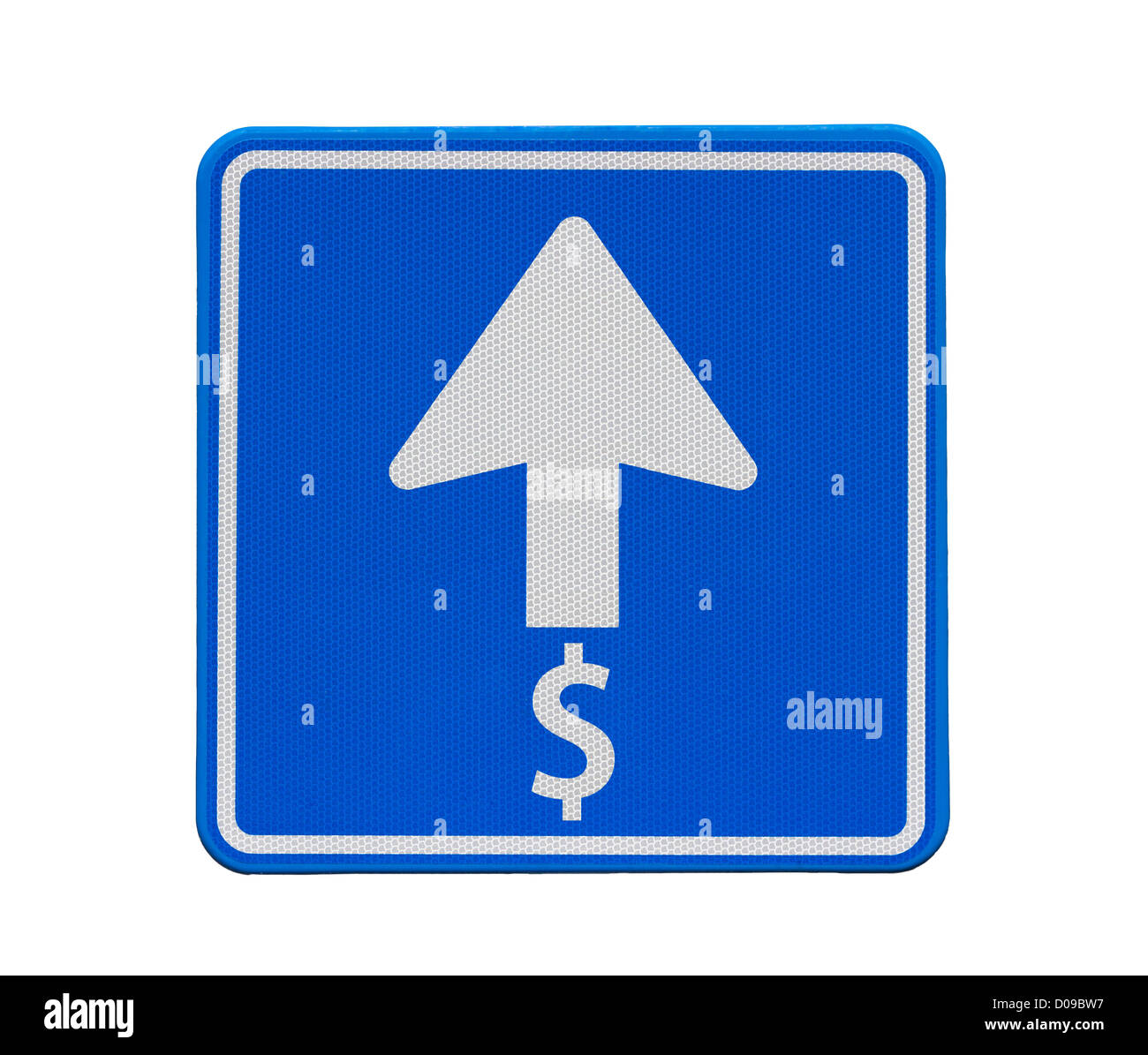 Dollar sign and road sign hi-res stock photography and images - Alamy