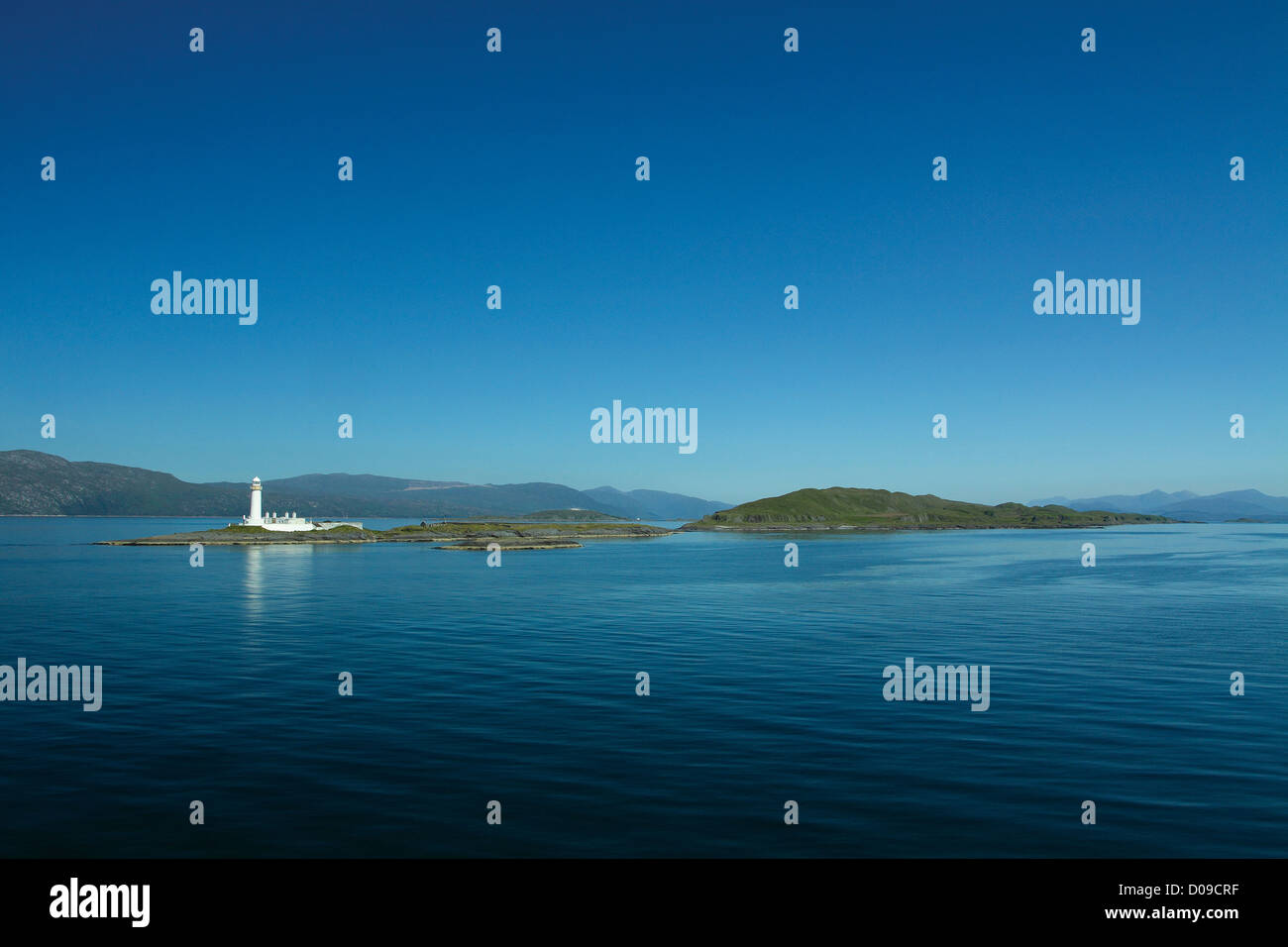 Lismore and Lismore Lighthouse, Argyll & Bute Stock Photo - Alamy