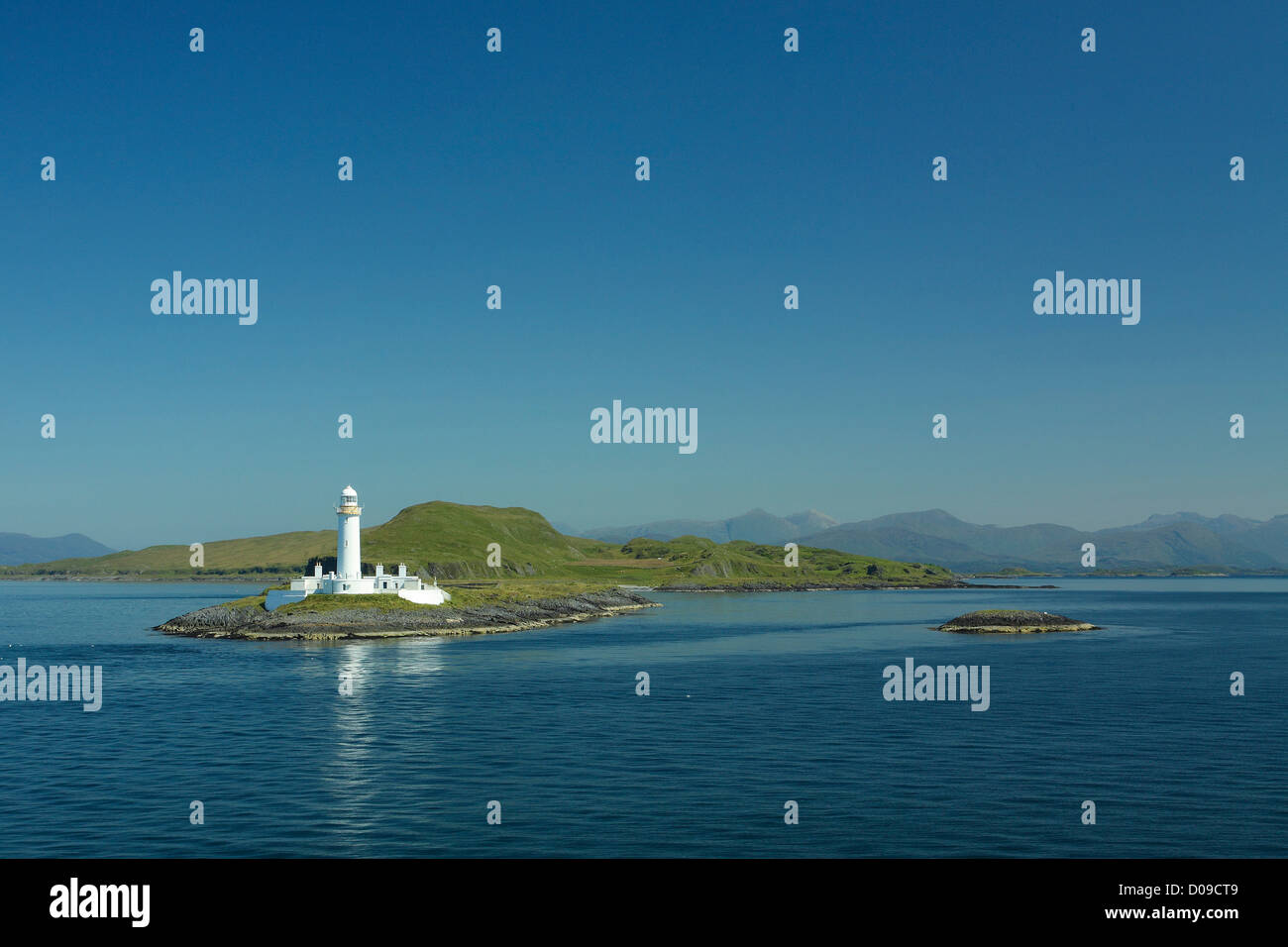 Lismore and Lismore Lighthouse, Argyll & Bute Stock Photo - Alamy