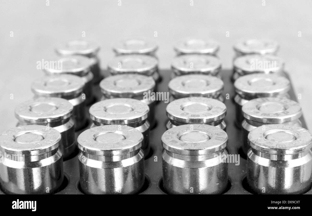 bullet in a row as background or pattern Stock Photo - Alamy