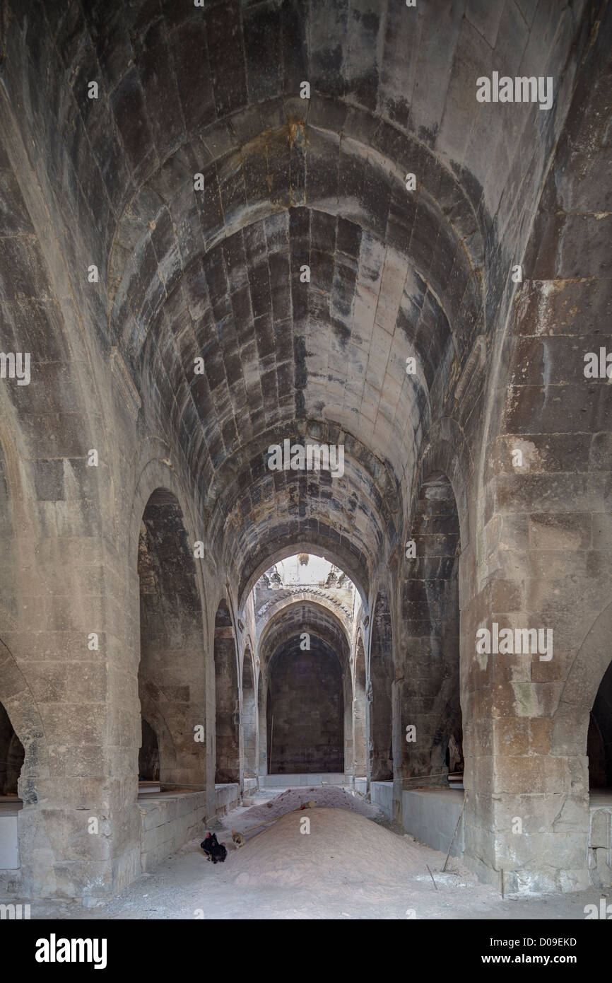 covered hall, Agzikara Han, Aksaray, Turkey Stock Photo - Alamy