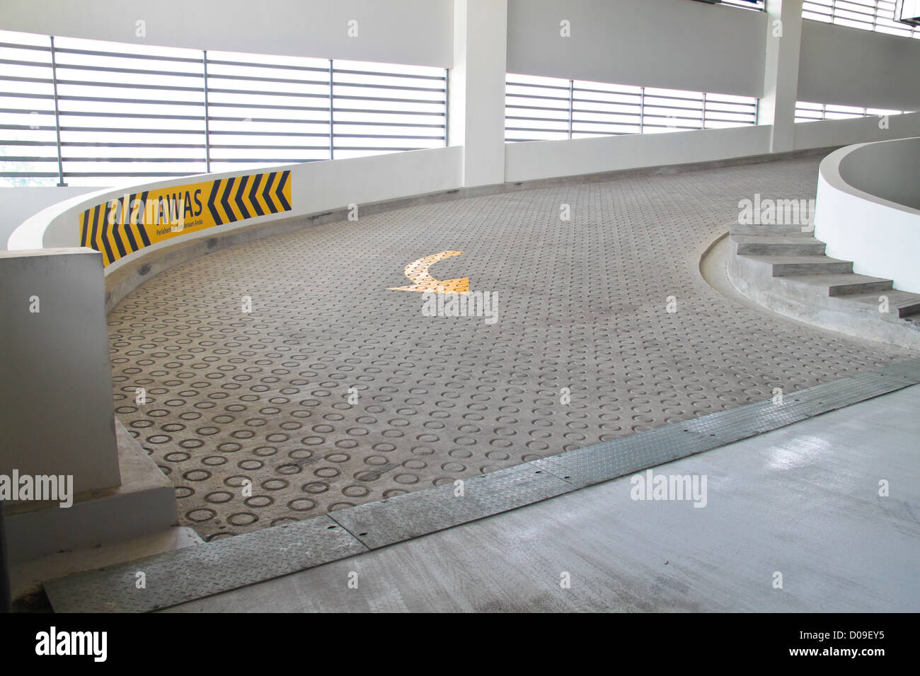 Rampway from top floor Stock Photo - Alamy