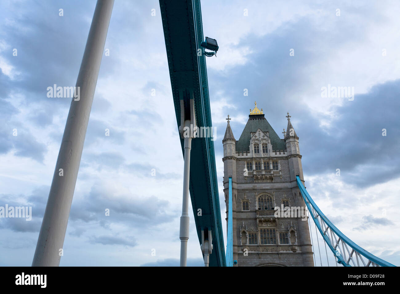 Structural details of the Tower Bridge, London Stock Photo - Alamy