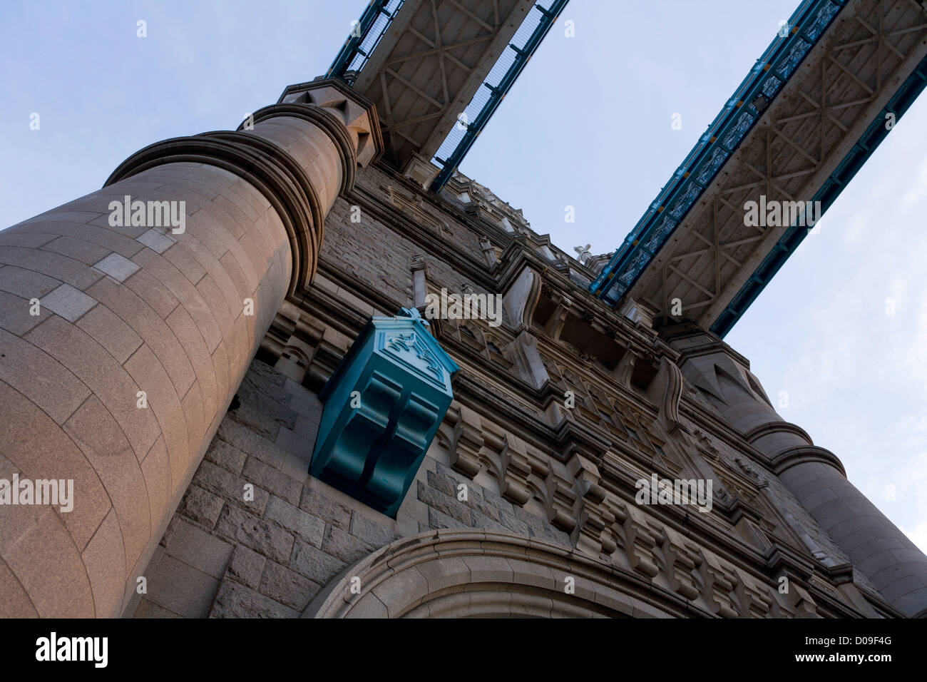 Structural details of the Tower Bridge, London Stock Photo - Alamy