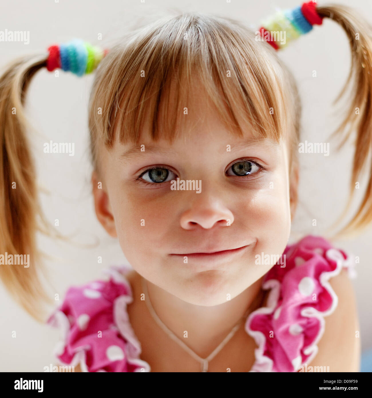 Portrait of a funny smiling child Stock Photo - Alamy