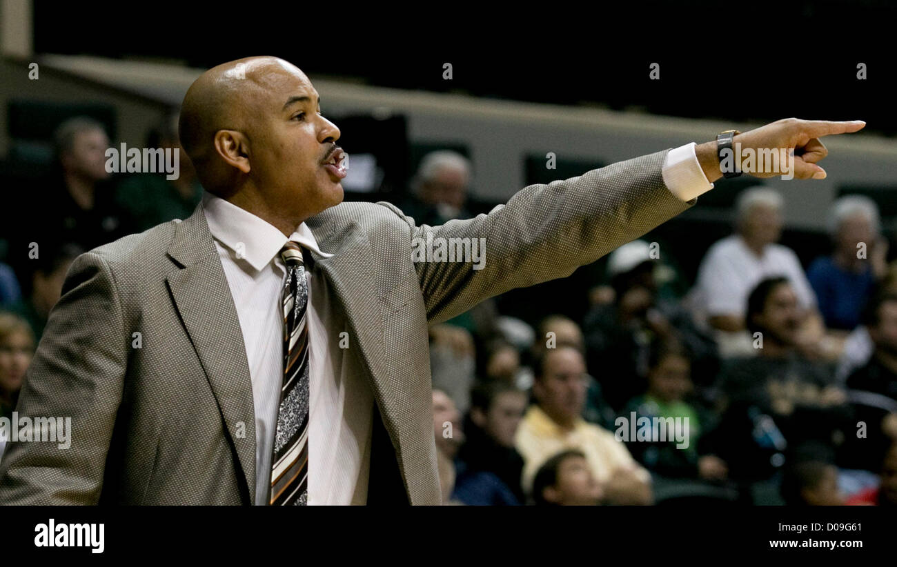 Nov. 20, 2012 - Tampa, Florida, U.S. - Bulls head coach Stan Heath ...