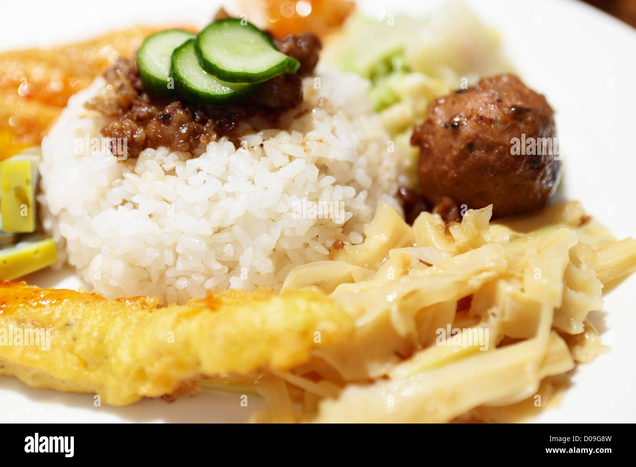 meal of rice Stock Photo - Alamy
