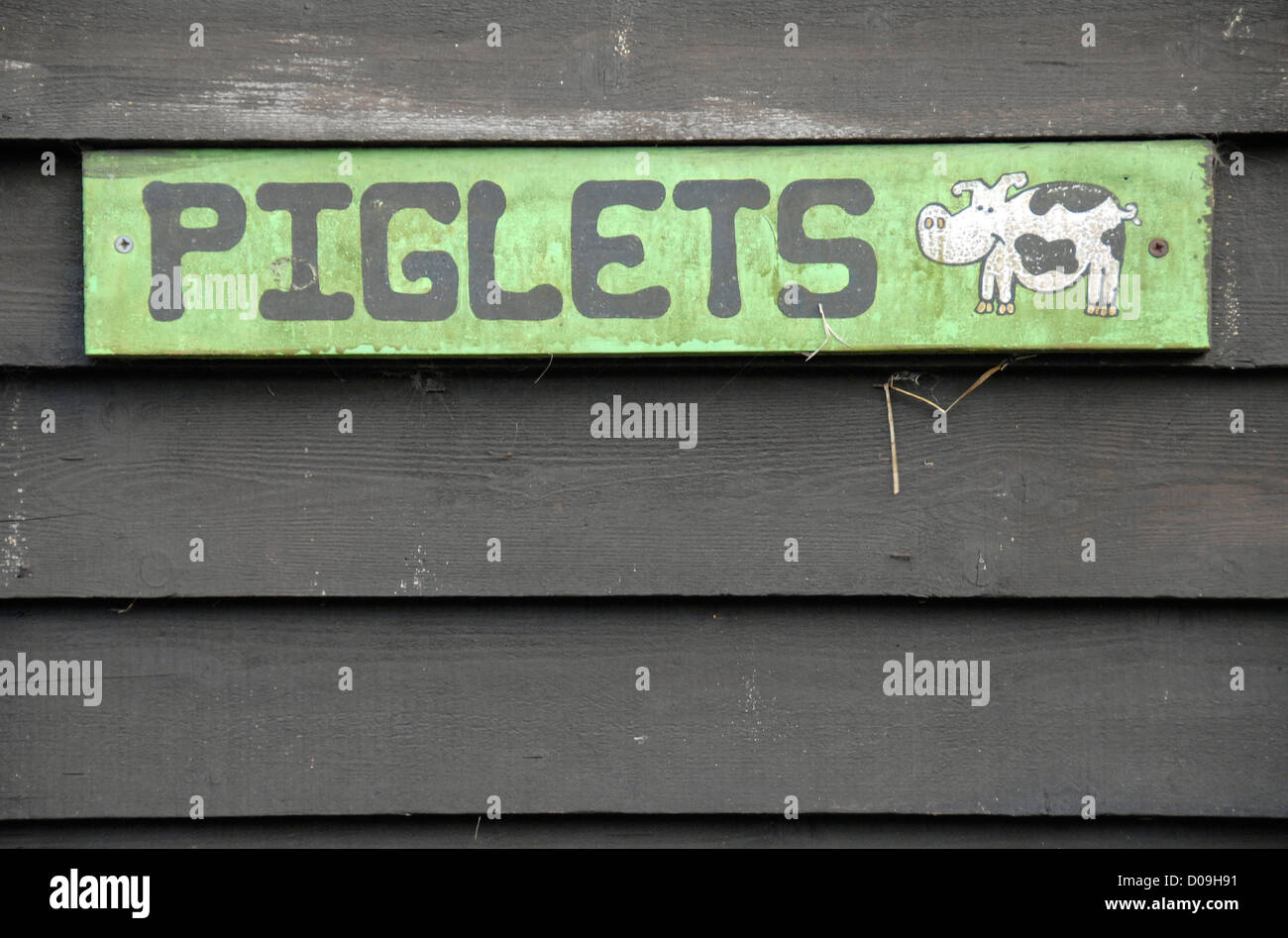 Piglets sign, England, UK Stock Photo - Alamy