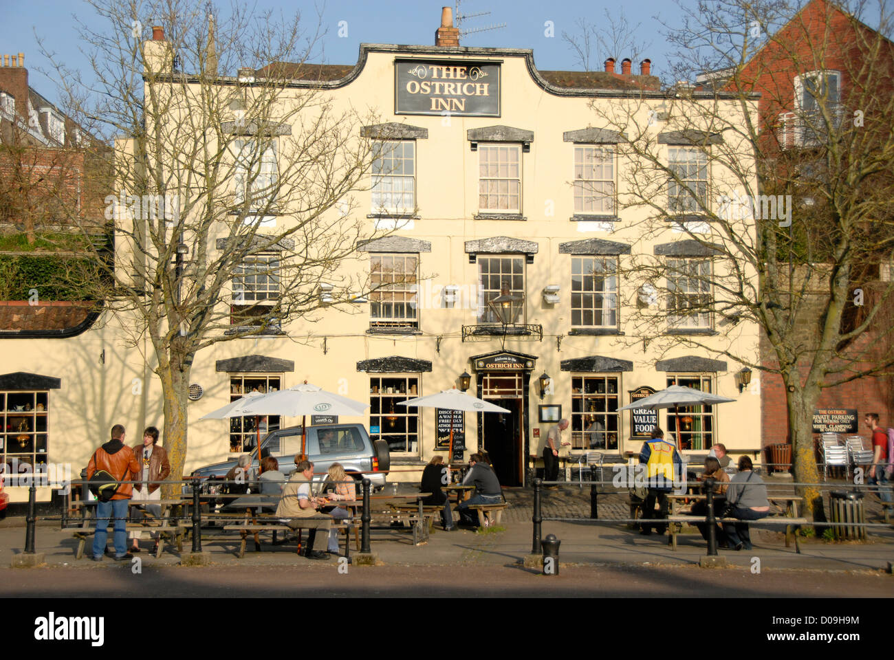 The Ostrich Inn, Harbour, Bristol, England, UK Stock Photo - Alamy