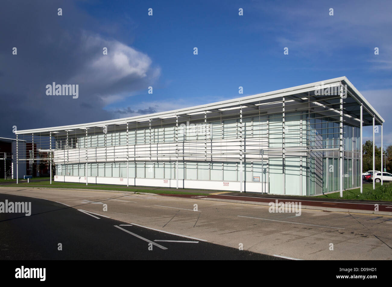 Modern Office Building Ashford Kent England Stock Photo - Alamy
