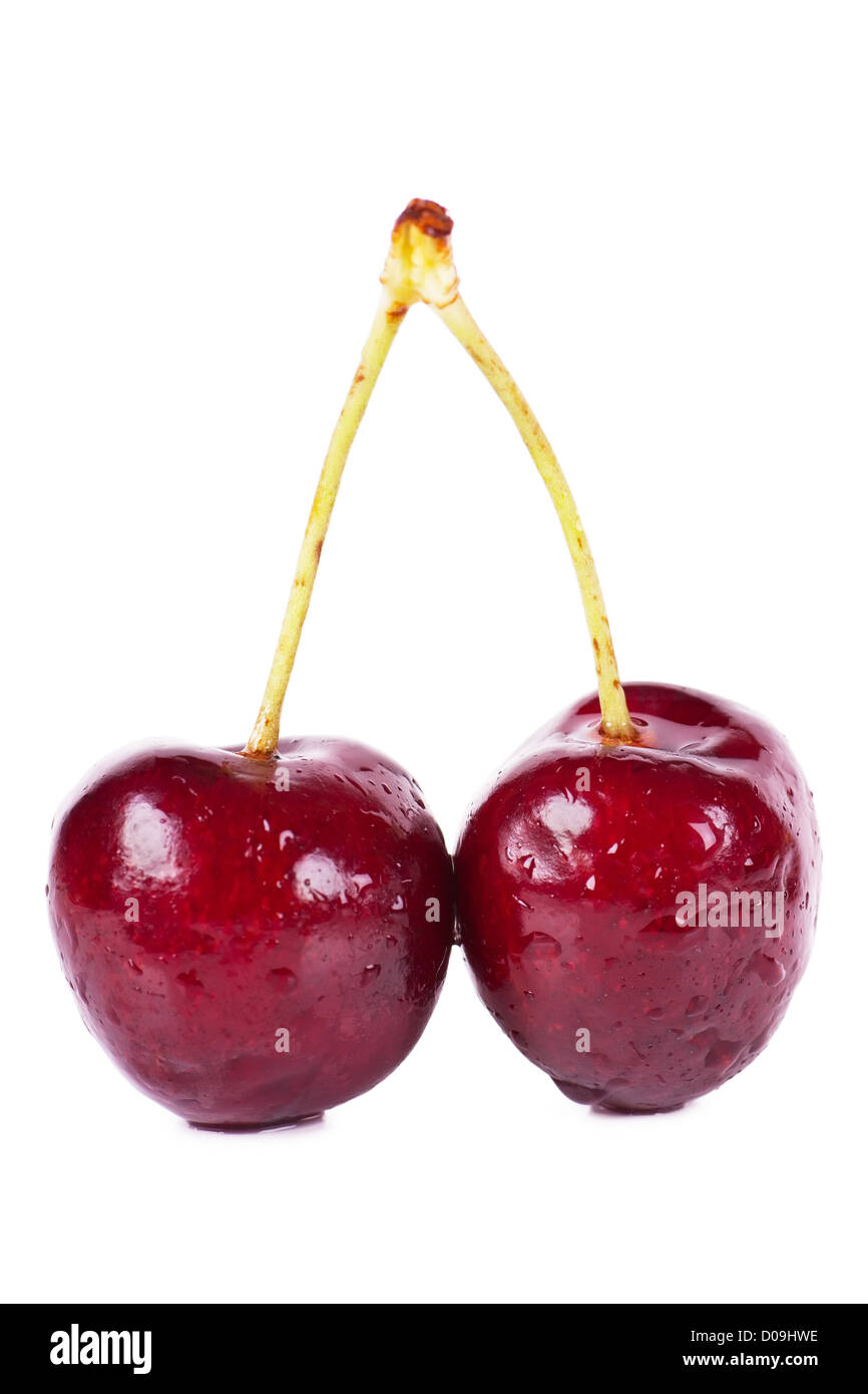 Single cherry fruit hi-res stock photography and images - Alamy