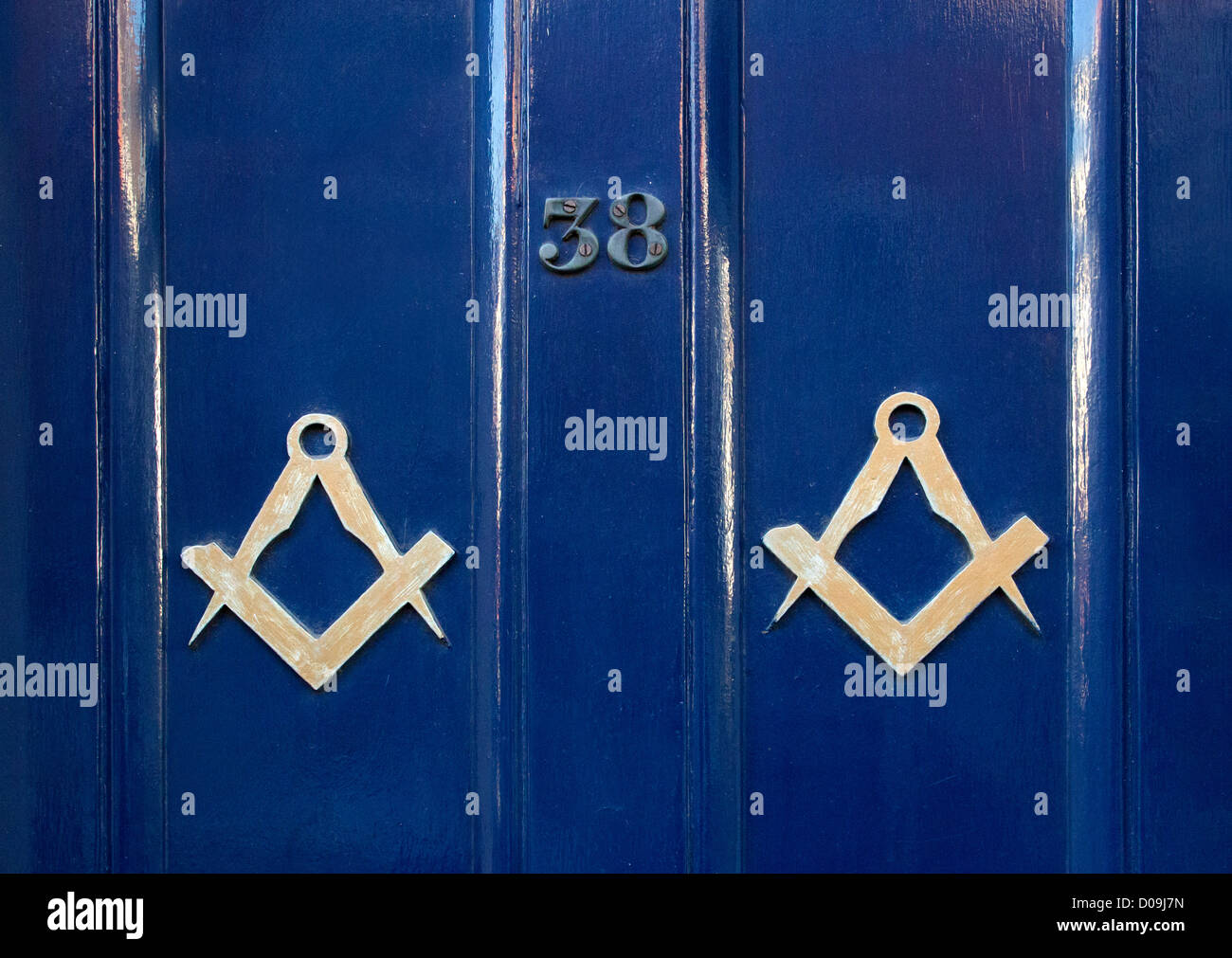 Masonic Temple Entrance Door Canterbury England Freemason Freemasonry ...