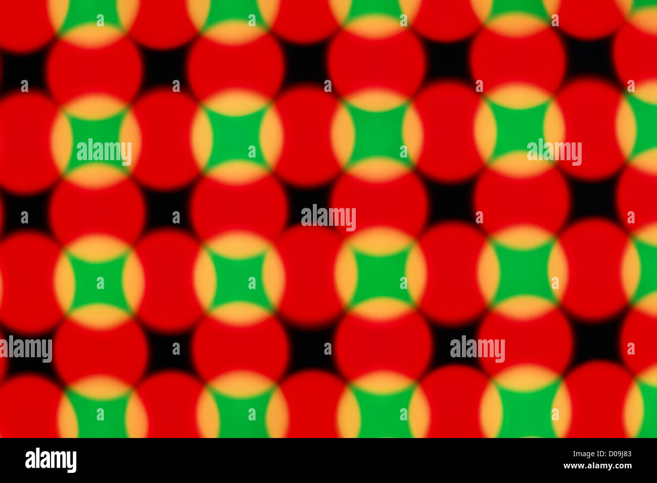 Close-up of the Matrix of a Screen made of multiple LEDs Stock Photo ...
