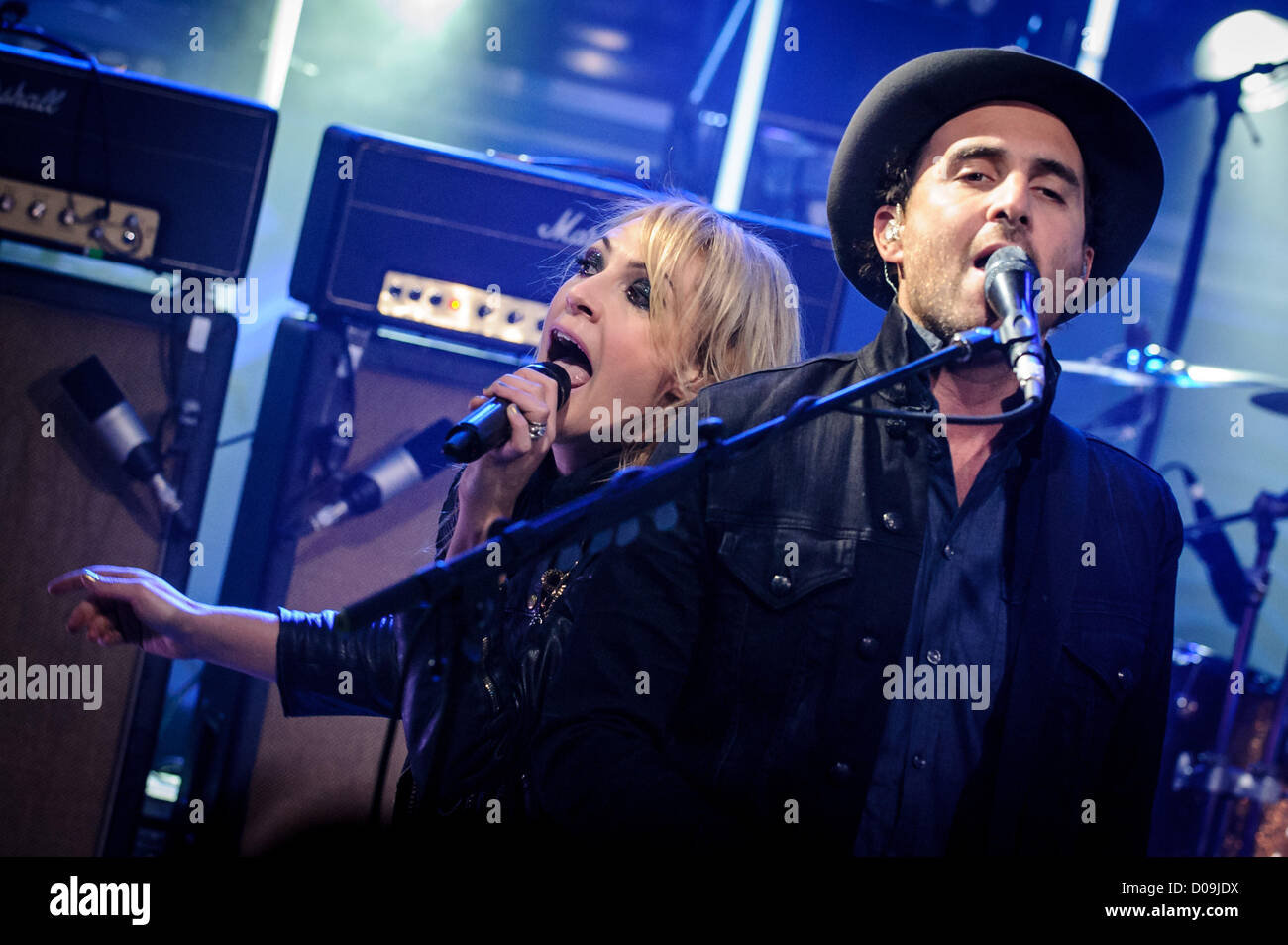 Nov. 20, 2012 - Toronto, Ontario, Canada - JAMES SHAW and EMILY HAINES ...