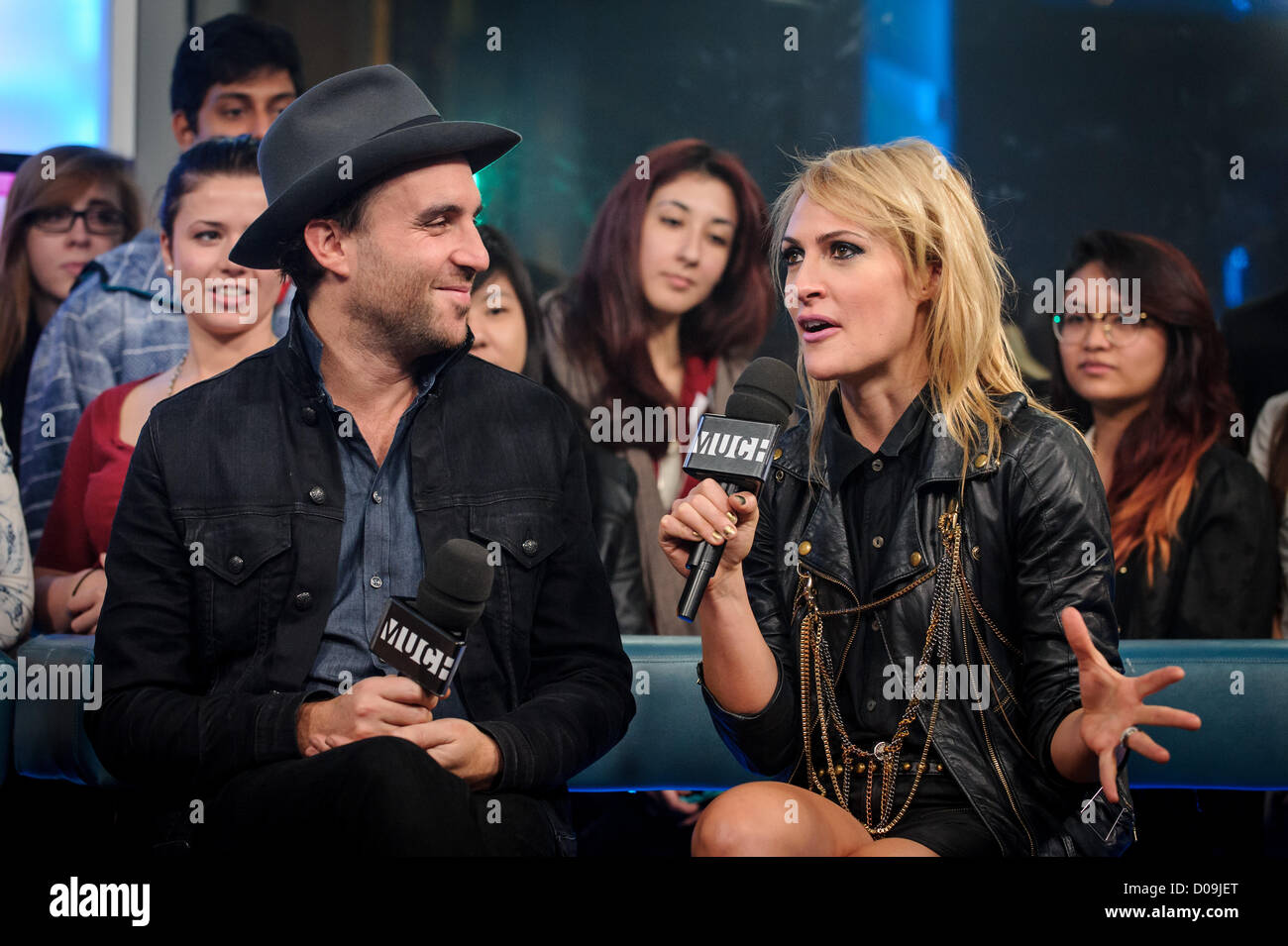 Nov. 20, 2012 - Toronto, Ontario, Canada - JAMES SHAW and EMILY HAINES ...