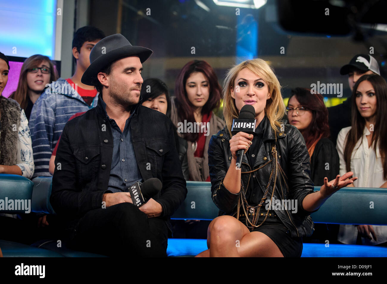 Nov. 20, 2012 - Toronto, Ontario, Canada - JAMES SHAW and EMILY HAINES ...